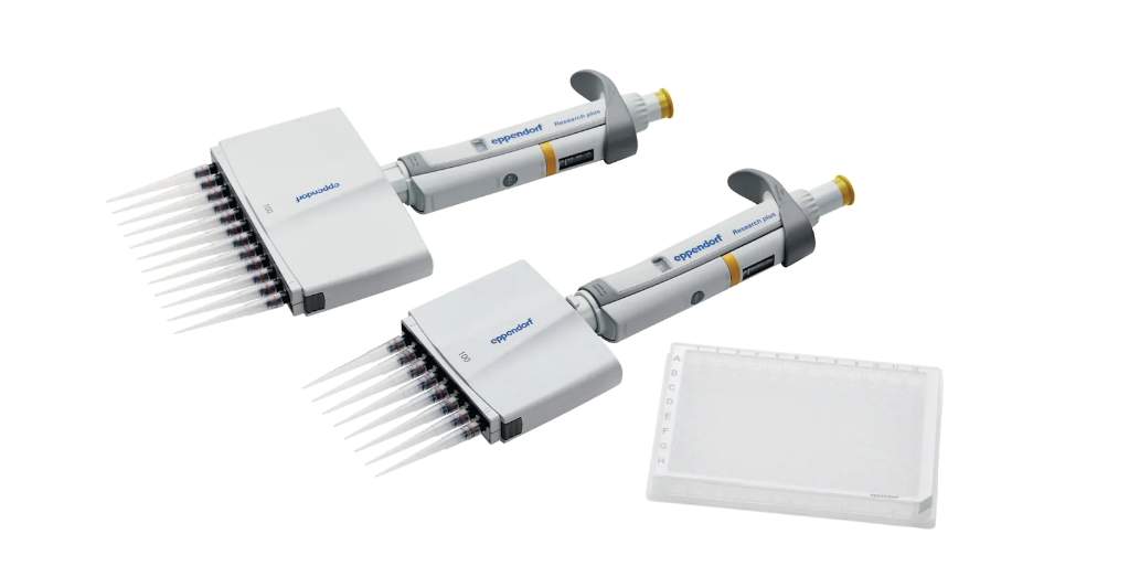 Eppendorf 12 Channel Adjustable Volume Automatic Pipette - Monolab ...